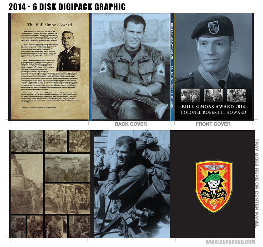 2014 Bull Simons Award Colonel Robert T. Howard – Ana Bruno-Andino